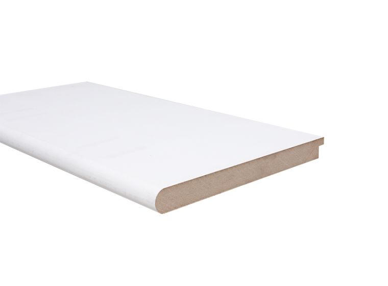 Window Sill Nosed and Tongued Primed | The Skirting Board Shop